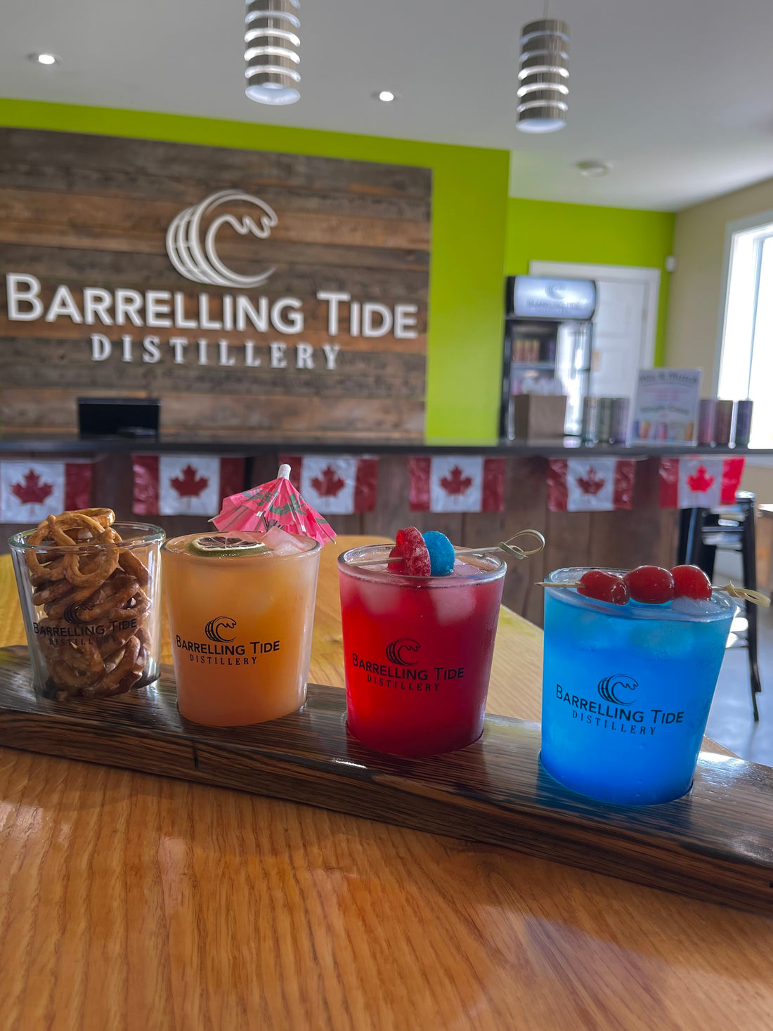 Experience | Flights & Tours | Barrelling Tide Distillery